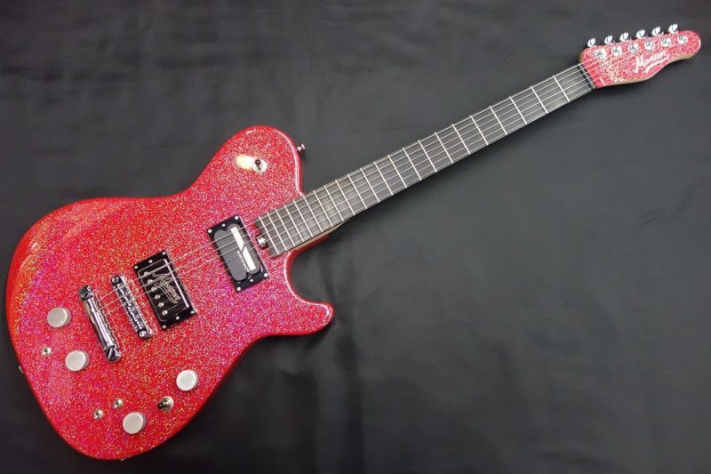 Manson Guitar Works MA-EVO Red Santa Sustainiac Pro Sustainer Z-VEX ...